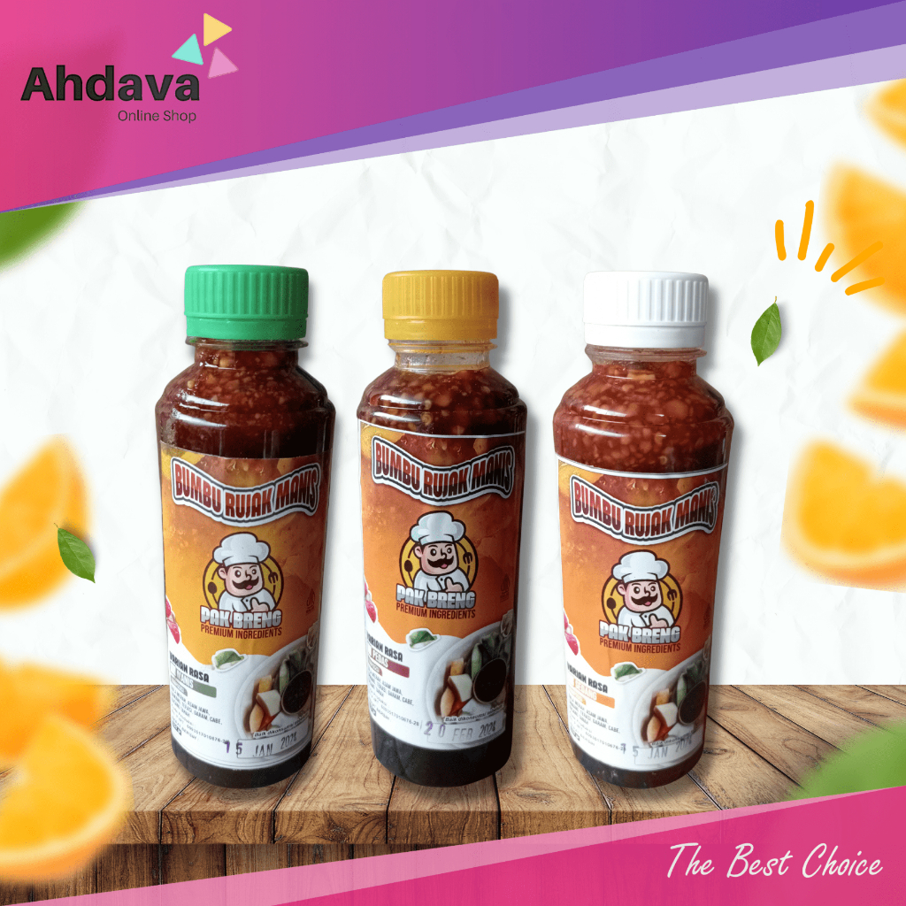 Jual Bumbu Rujak Pak Breng Pedas Sedang Manis | Shopee Indonesia
