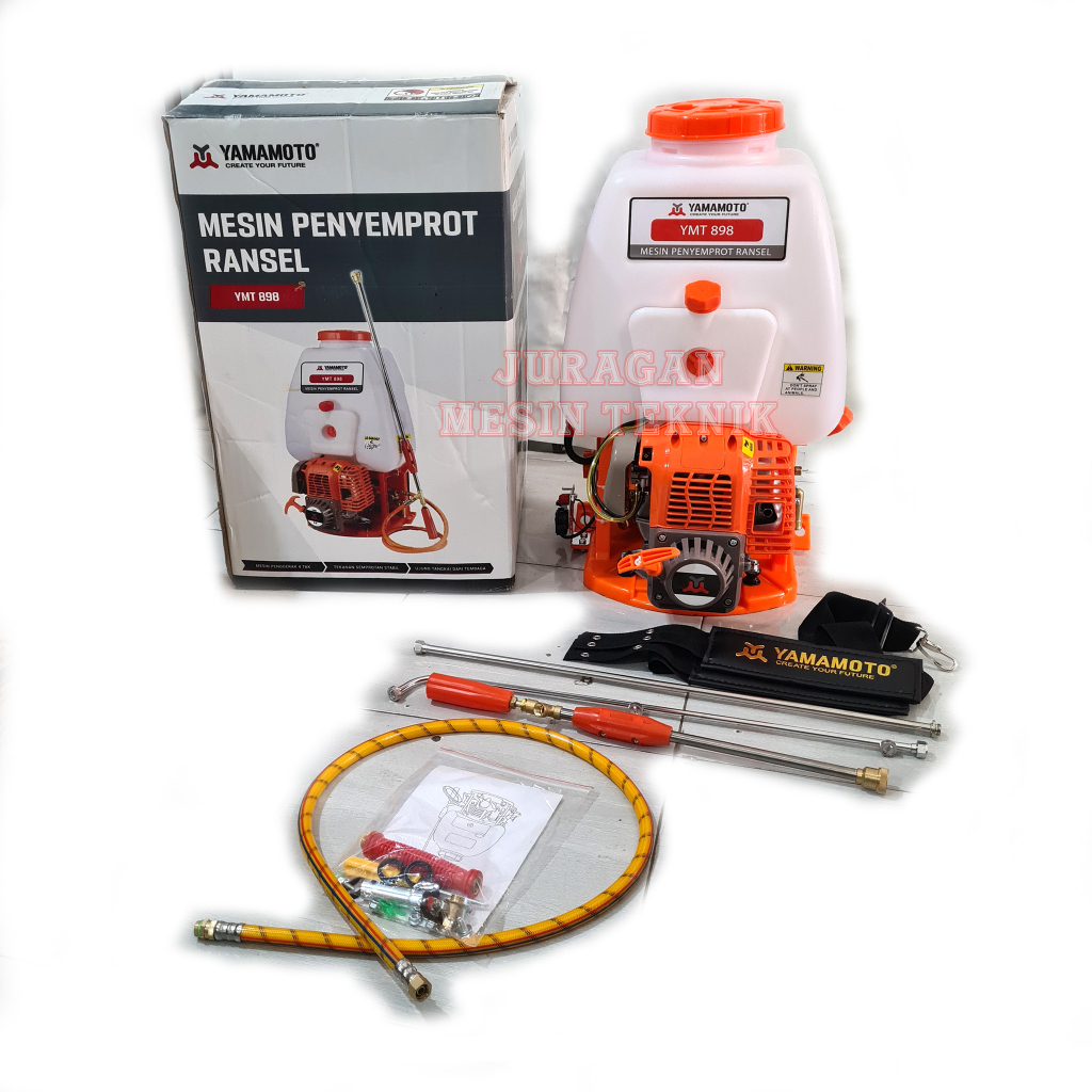 Jual Mesin Semprot Hama Pertanian 4 Tak Yamamoto Knapsack Sprayer Bensin Murni | Shopee Indonesia