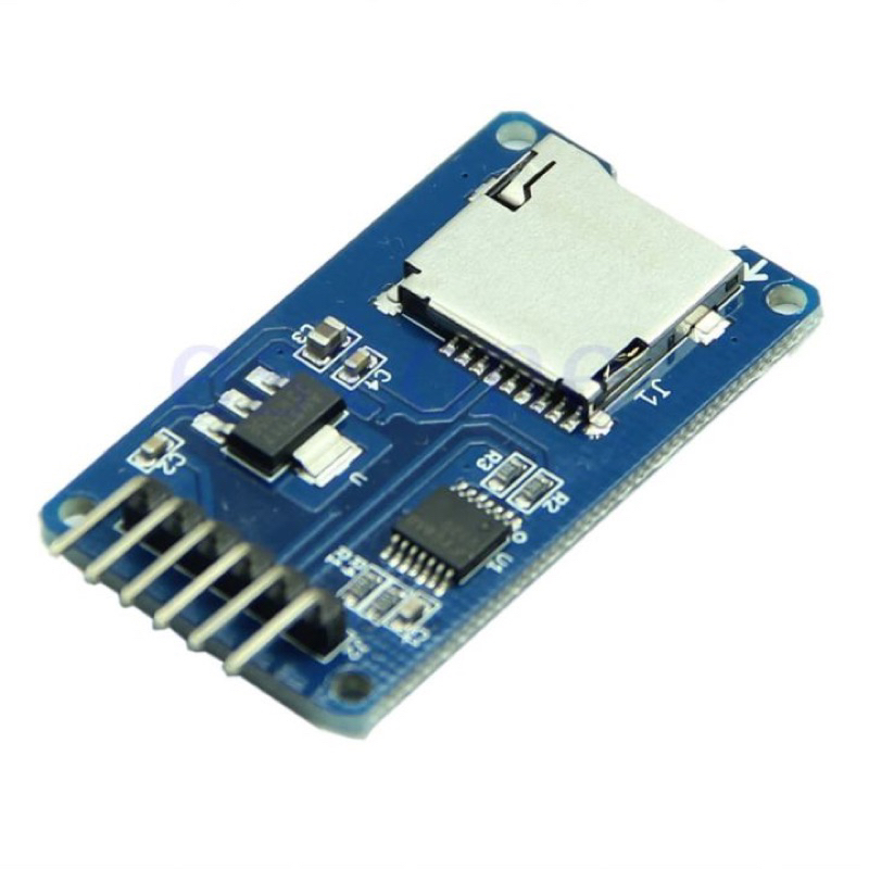 Jual MICRO SD CARD MINI TF READER SLOT READ WRITE SPI MODULE FOR ...
