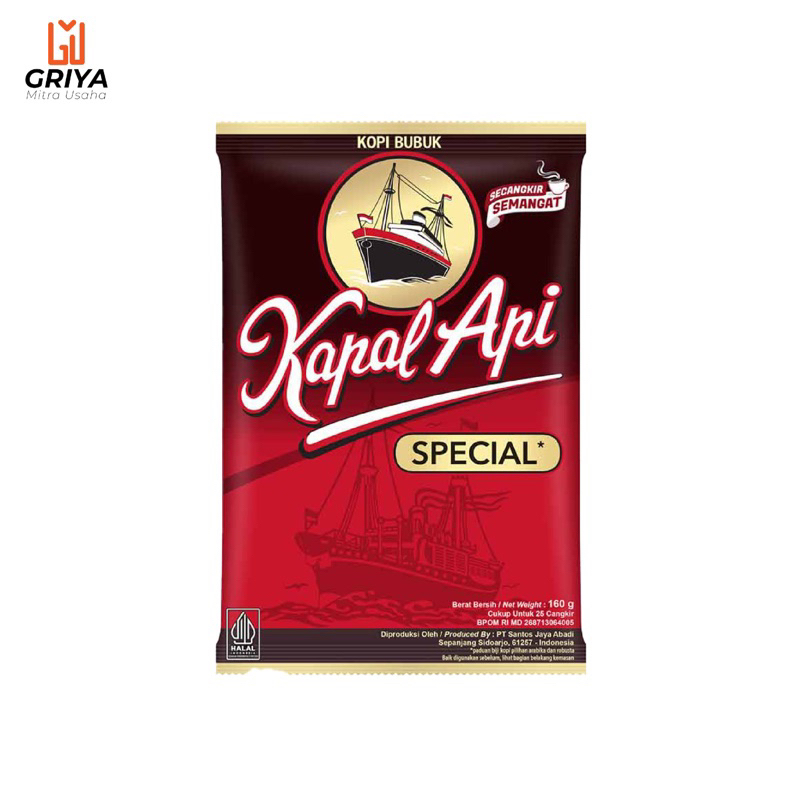 Jual Kopi Kapal Api Special 160 Gram | Shopee Indonesia