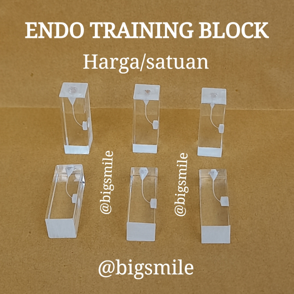 Jual ENDO TRAINING BLOCK MODEL Perawatan Saluran Akar PREMIUM QUALITY ...