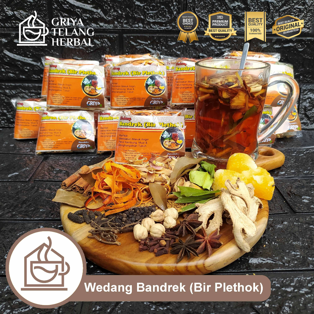 Jual Wedang Bandrek/Bandrex (Bir Plethok) | Shopee Indonesia