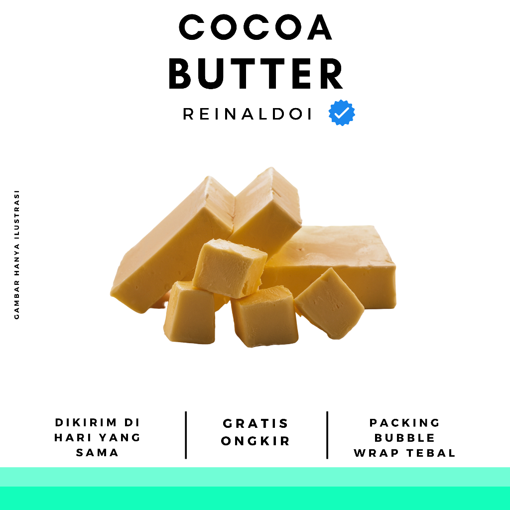 Jual Cocoa Butter Lemak Kakao Theobroma Oil 100 GR | Shopee Indonesia