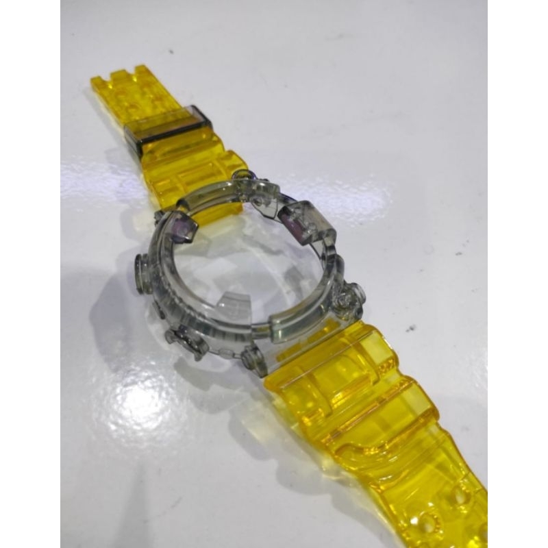 Jual BNB FROGMAN DW 8200 SMOKE YELLOW BEZEL STRAP CASIO G SHOCK ...