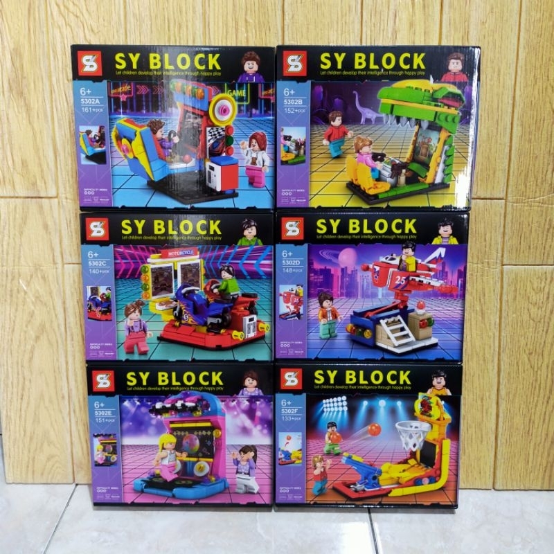 Jual Brick SY Block Fun city amusement Arcade Game Centre Gaming room ...