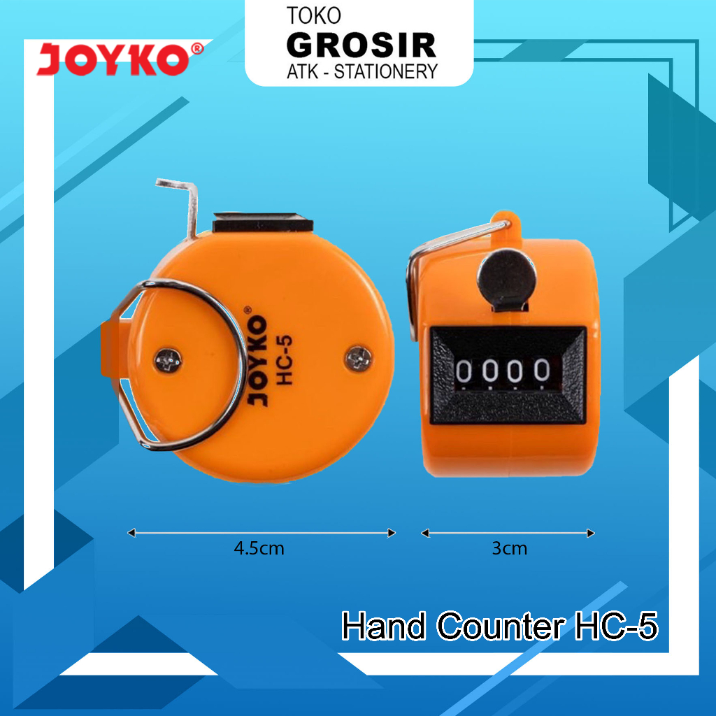 Jual Hand Counter Alat Hitung Joyko HC-5 | Shopee Indonesia