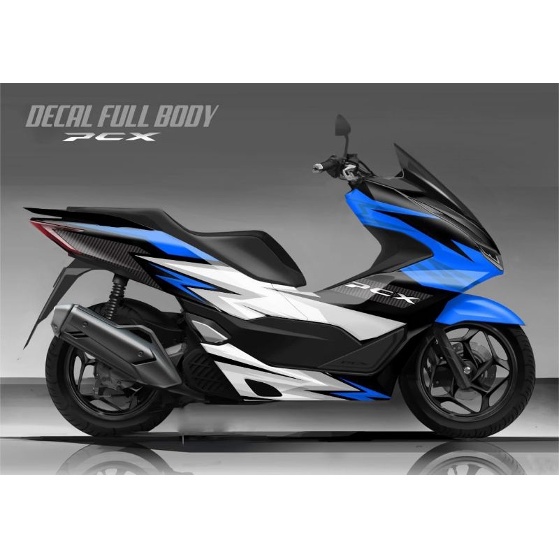 Jual stiker decal full body untuk motor Honda PCX 150/160 full body ...