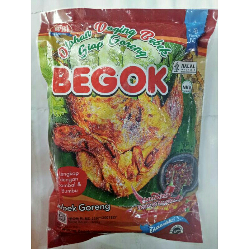 Jual begok olahan daging bebek siap goreng (bebek goreng) | Shopee ...