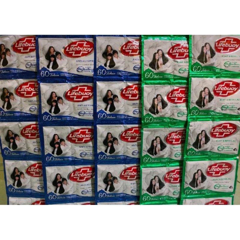 Jual 12 pcs Lifebuoy sampo renteng 9ml | Shopee Indonesia