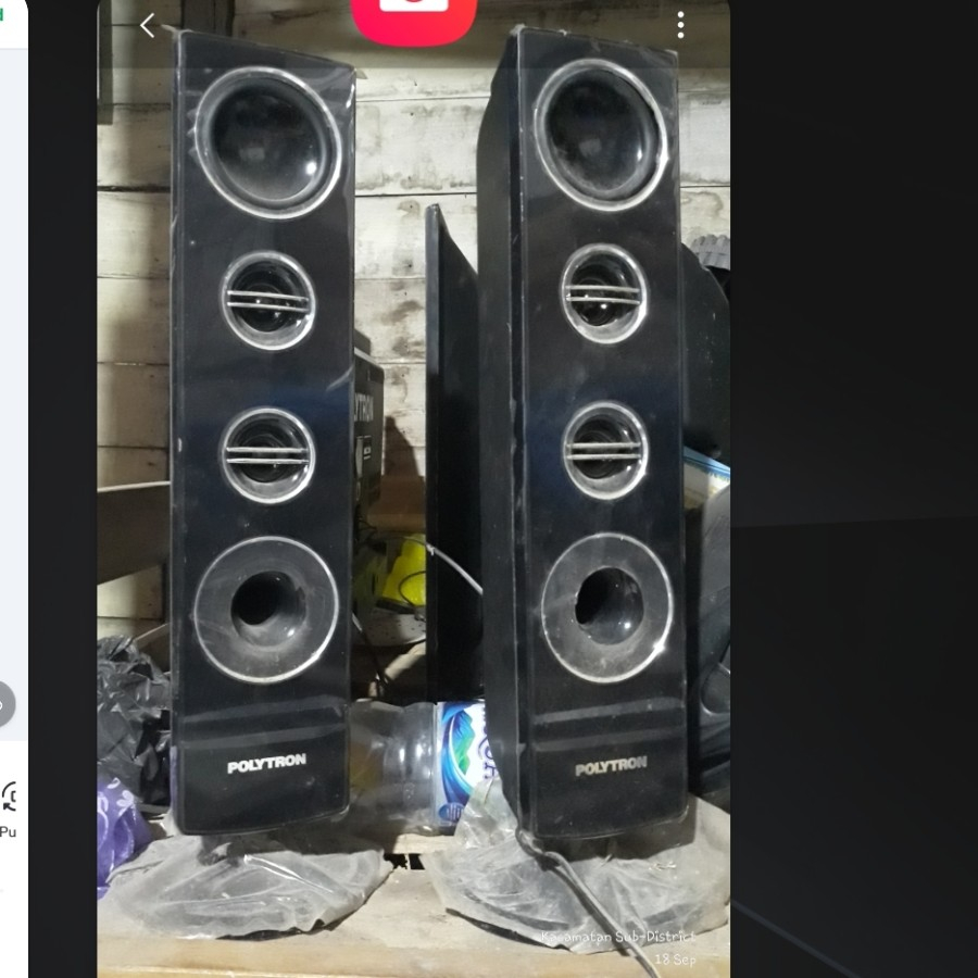 Jual speaker tower bekas tv Polytron 32t1506 | Shopee Indonesia