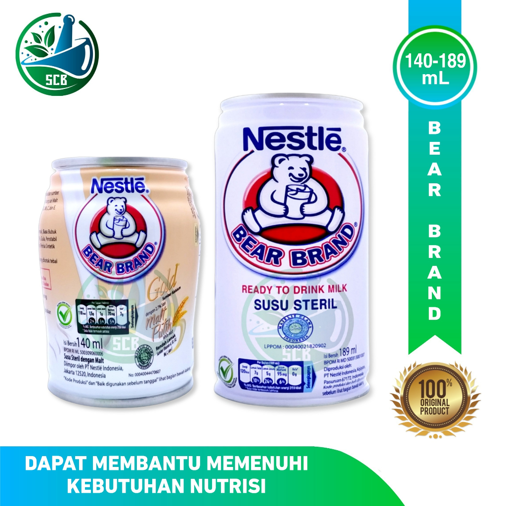 Jual Nestle Bear Brand Susu Steril Susu Beruang | Shopee Indonesia