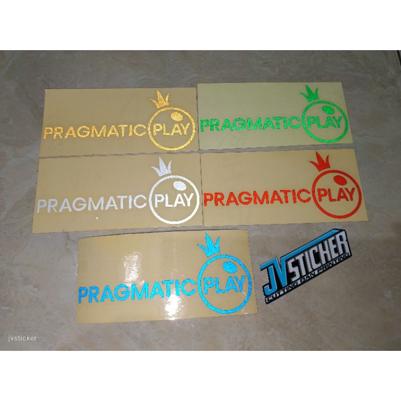 Jual stiker pragmatic 12x5,5cm cutting sticker | Shopee Indonesia