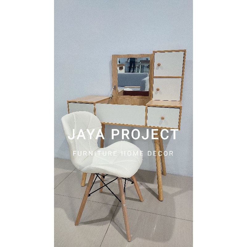 Jual Meja Rias Minimalis / Meja Rias simple / Meja Rias aesthetic ...