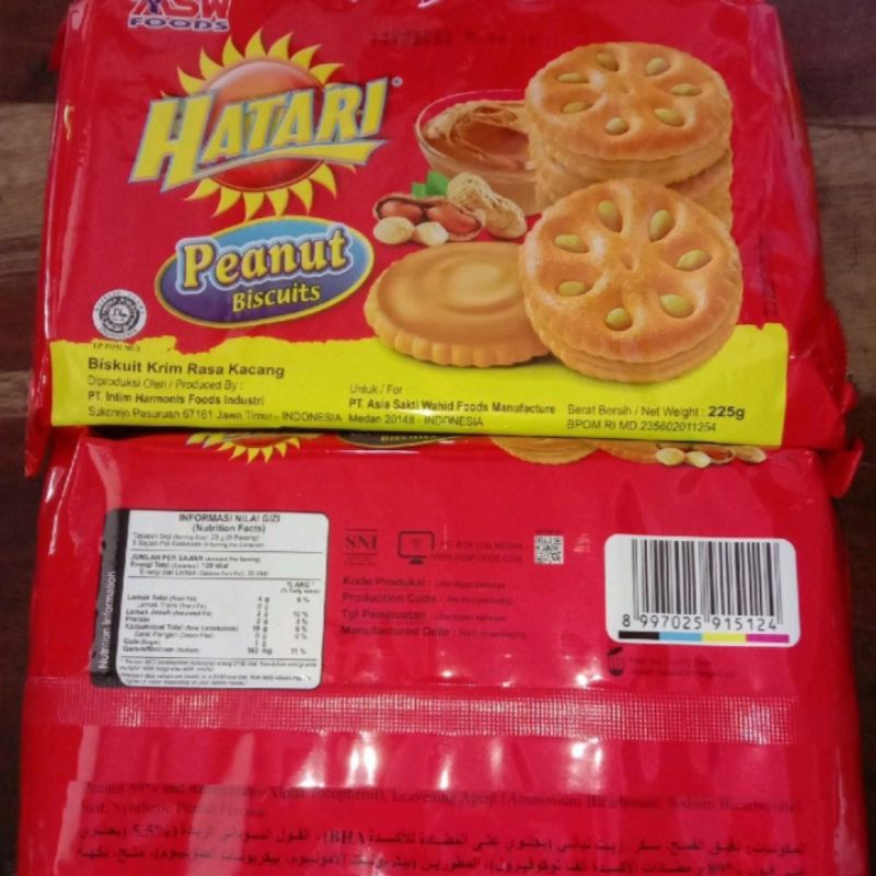 Jual Hatari Biskuit Peanut 225gr, Lotte Choco Pie Marshmallow 312gr ...