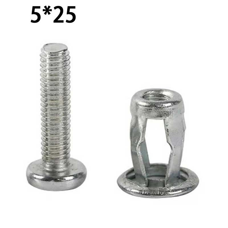Jual Hollow Metal Wall Nut Baja Karbon Jack Nuts M5 M6 Petal Bolt Untuk ...