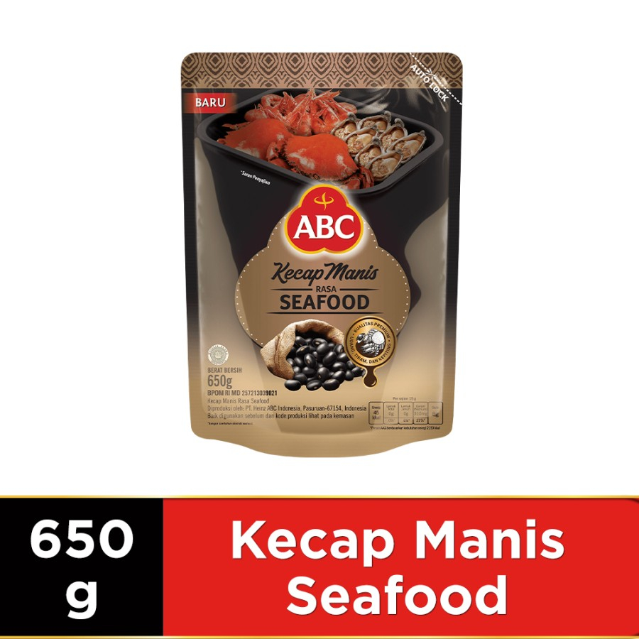 Jual ABC KECAP MANIS SEAFOOD POUCH 650 gr | Shopee Indonesia