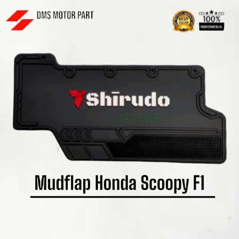 Jual Mudflap Honda Scoopy F1 Injeksi/Karpet Kolong Scoopy F1 injeksi ...