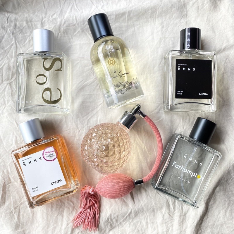 Jual Parfum HMNS 30ML Share In Jar (ORGSM, EOS, ALPHA, FARHAMPTON, THE ...