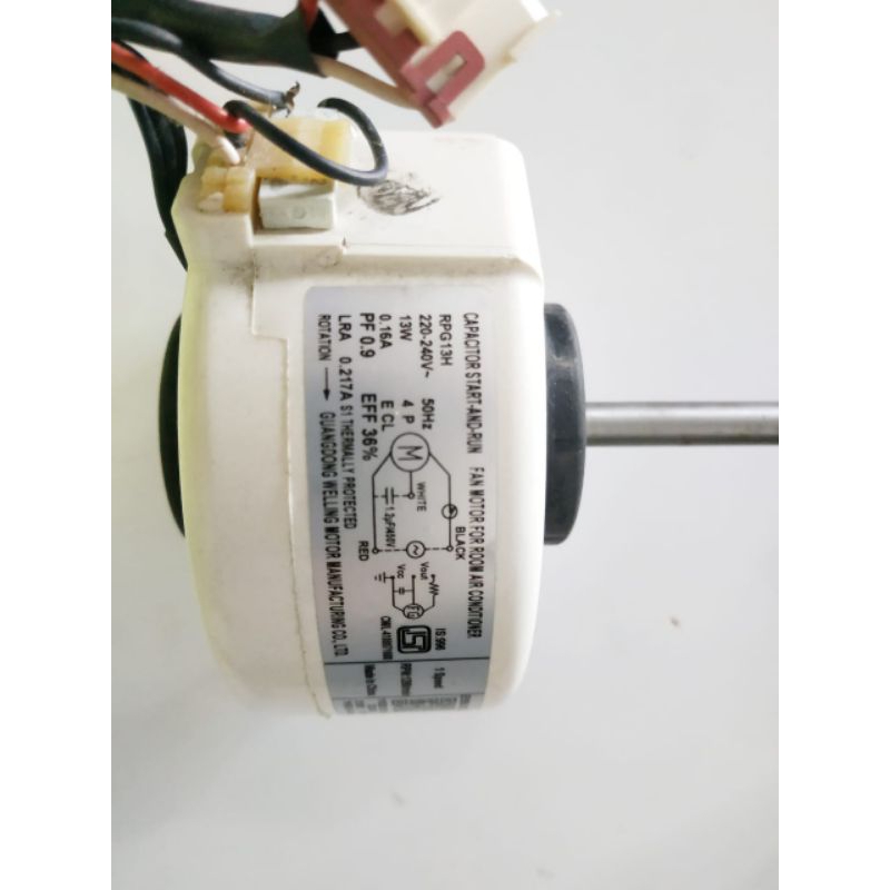 Jual Motor fan indoor ac split sharp china type AH-A5ZCYN orisinil ...