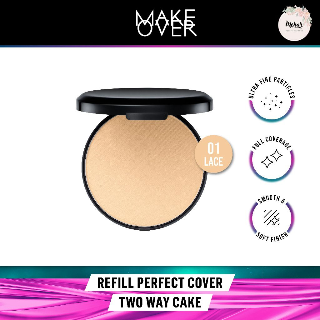 Jual MAKE OVER Perfect Cover TWC Refill 12g | Bedak Padat | Refill ...