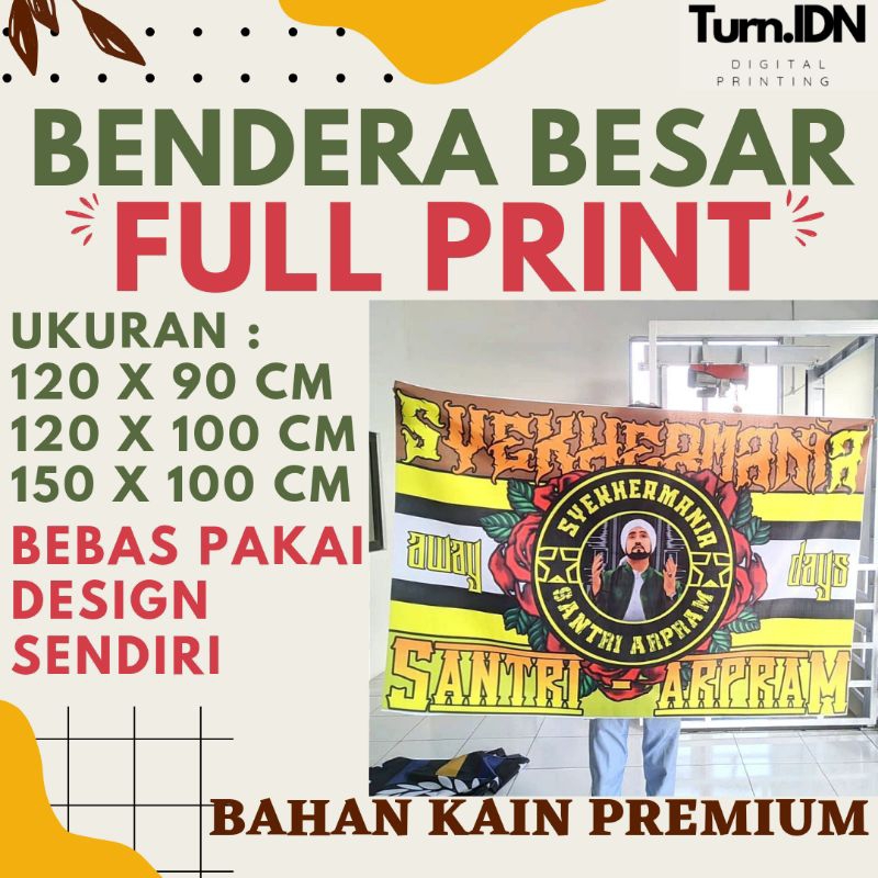 Jual Termurah Cetak Bendera Besar / Giant Flag / Bendera Komunitas ...