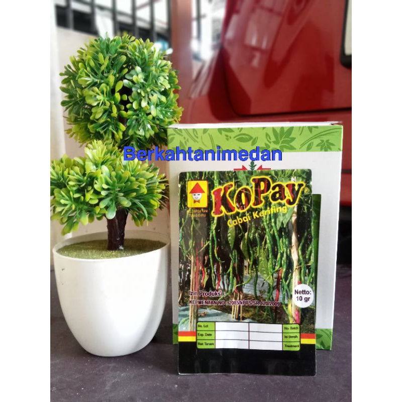 Jual Benih Cabe Merah Keriting Kopay isi 10 gram | Shopee Indonesia