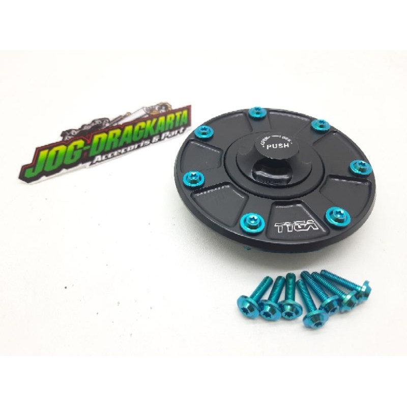 Jual BAUT TITANIUM TUTUP TANGKI FUEL CAP NINJA R SS RR ORIGINAL TITANIUM WARNA HIJAU | Shopee ...
