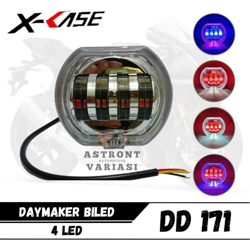 Jual Lampu Tembak Dmaker Biled Xcase Projie Biled 4 Lensa 8D Lampu ...