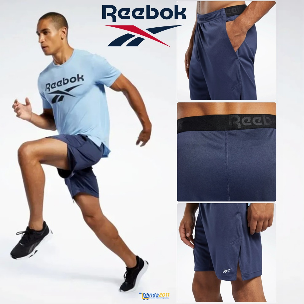 Jual Celana REEBOK Workout Ready Commercial KNIT SHORT ORIGINAL RESMI ...