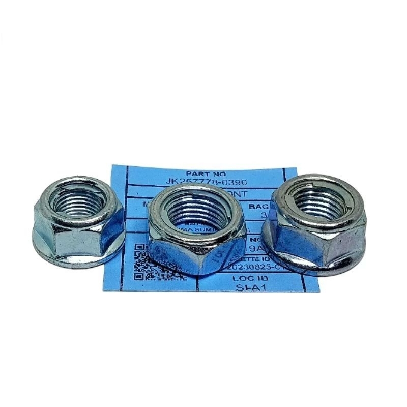 Jual NUTS FLANGE LOCK MUR RODA M12 M14 MUR RODA HONDA MATIC BAUT KUNCI ...
