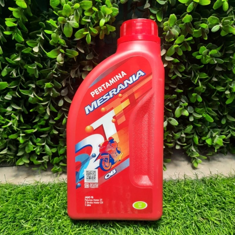 Jual OLI SAMPING MESRANIA 2T OB SAE 30 Warna Merah - 1 Liter | Shopee ...