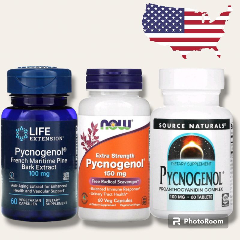 Jual Life Extension Pycnogenol, French Maritime Pine Bark Extract, 100 ...