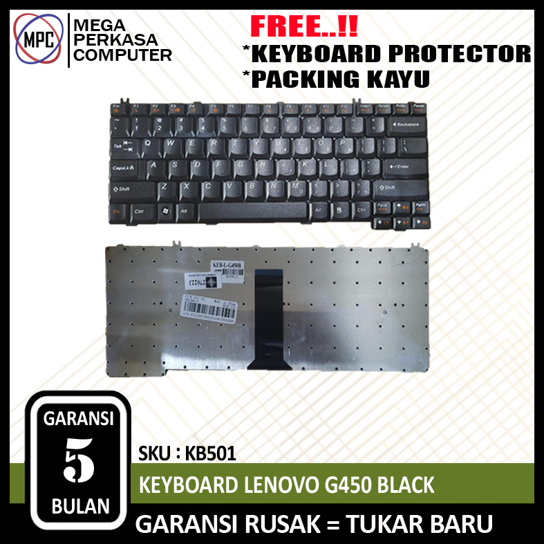 Jual Keyboard Laptop Lenovo 3000 N100 G230 G410 G420 G430 G450 G530 ...