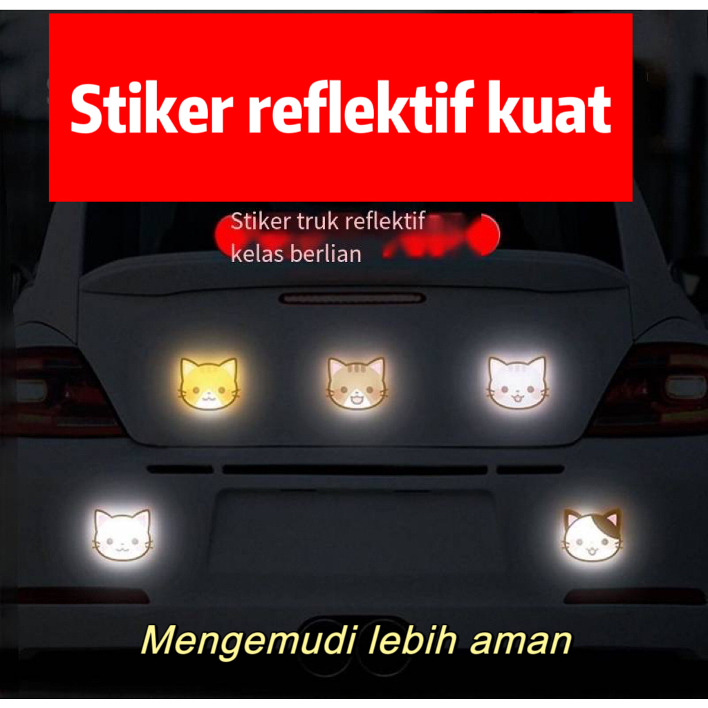 Jual Stiker Dekorasi Kendaraan/Stiker Penutup Gores/Stiker Peringatan ...