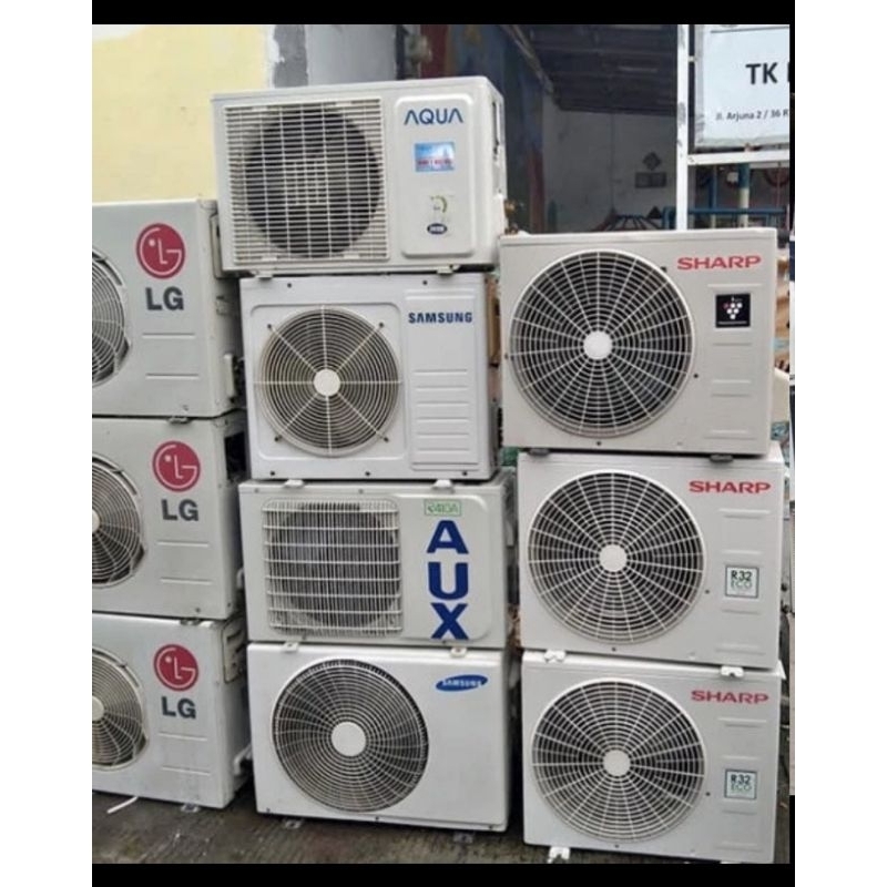 Jual outdoor AC 1 PK R22 R32 dan R410a segala merk | Shopee Indonesia