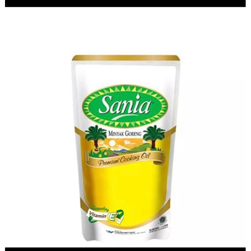 Jual SANIA PREMIUM COOKING OIL POUCH 1 Liter | Shopee Indonesia