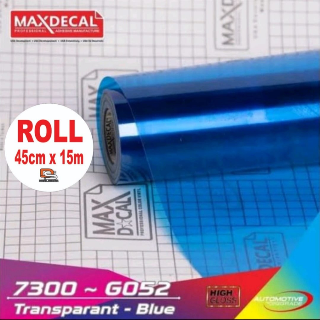 Jual ROLL Sticker Stiker Maxdecal Max Decal 7300 SERIES 45cm x 15m ROLL | Shopee Indonesia