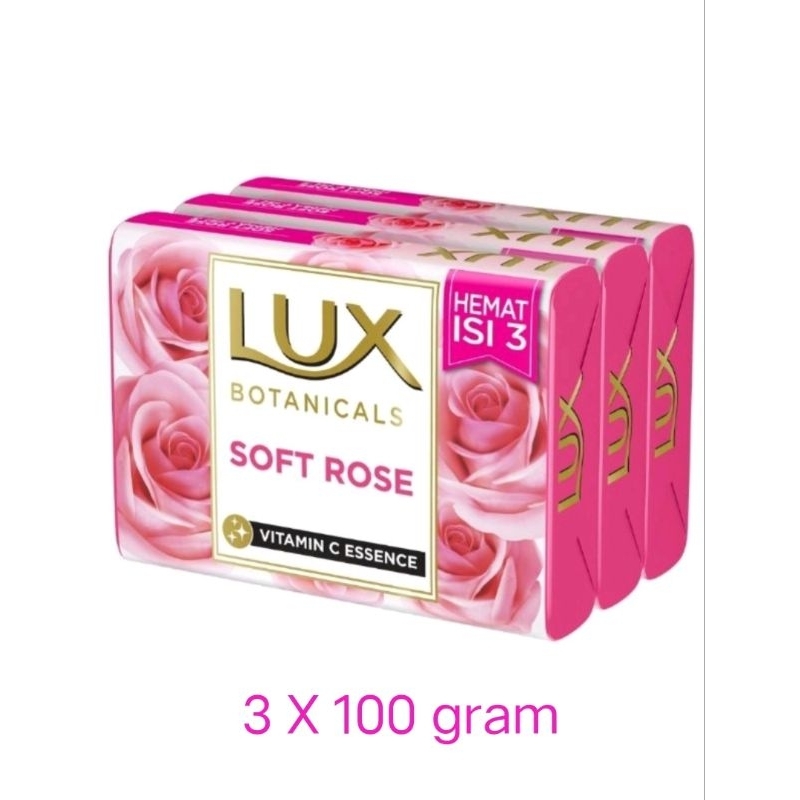 Jual sabun lux soft rose 3x100g | Shopee Indonesia