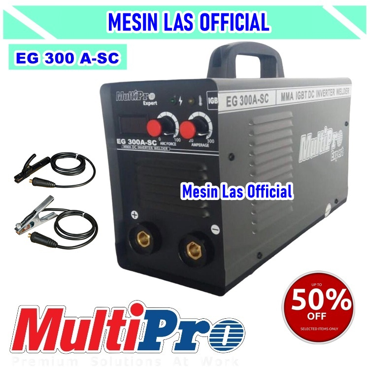 Jual Mesin Las Listrik Inverter MMA 300 A MultiPro EG 300 A-SC | Shopee ...