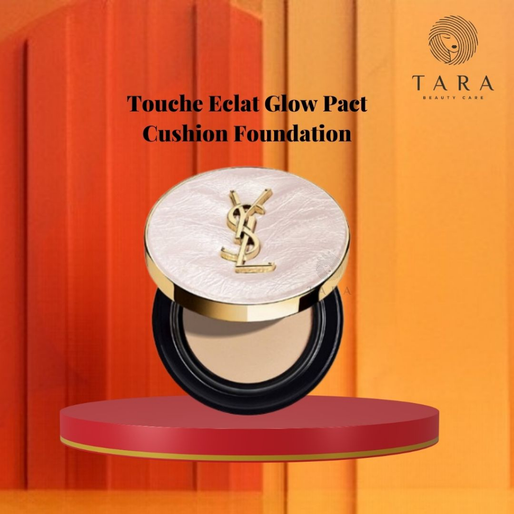 Jual Y$L Yves Saint Laurent Touche Eclat Glow Pact Cushion Foundation 12gr ( Full Set / Refill ...