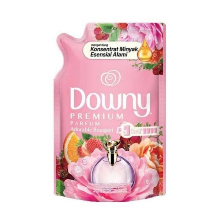 Jual Downy Premium Parfum Fresh Bouquet Pink 550ml | Shopee Indonesia