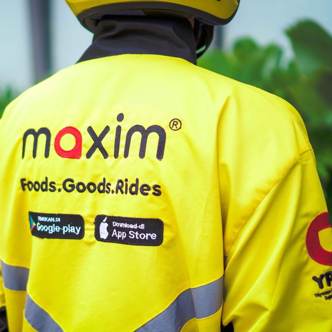 Jual MAXIM - Jacket Only (Maxim - Transportasi Online) | Shopee Indonesia