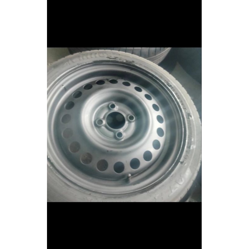 Jual velg kaleng ring 15 pcd 4x100 lebar 5,5 inchi bonus ban datsun go niss | Shopee Indonesia