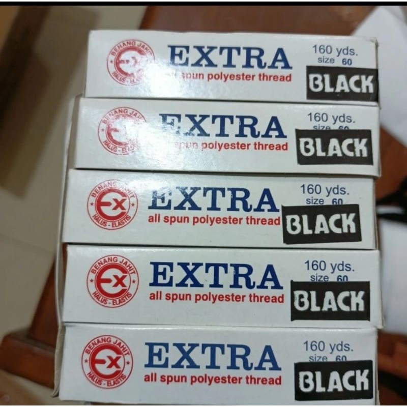 Jual Benang Extra 500 yard eceran / 1 pack = 12pc | Shopee Indonesia
