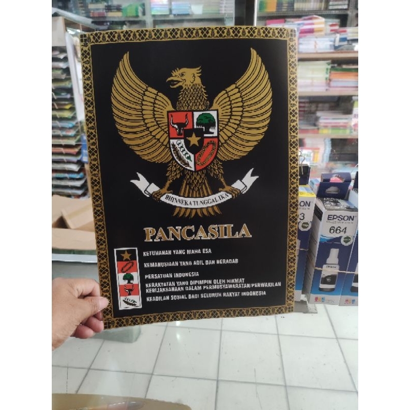 Jual Poster Presiden dan Wakil Presiden atau Garuda ukuran kecil. 34 ...