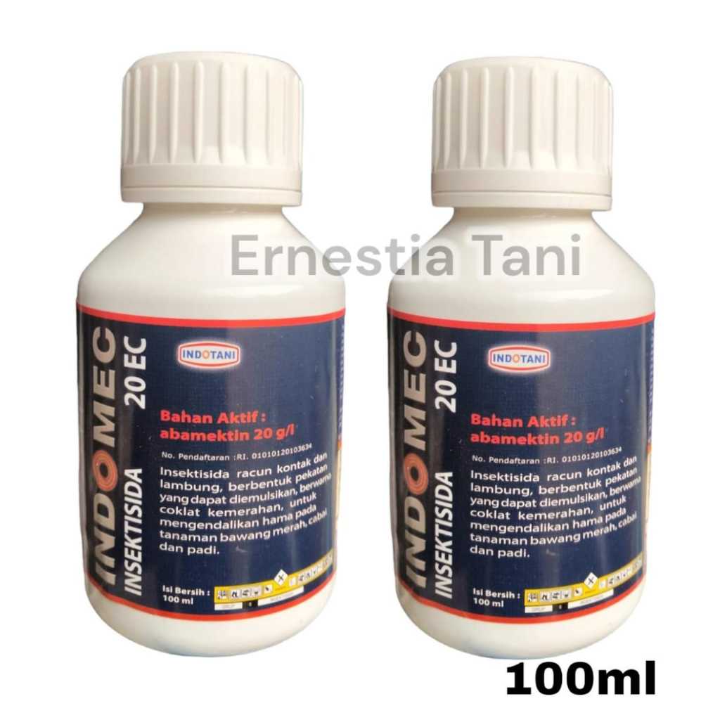 Jual indomec 20EC 100ml Insektisida Abamectin Mengendalikan Hama Pada ...