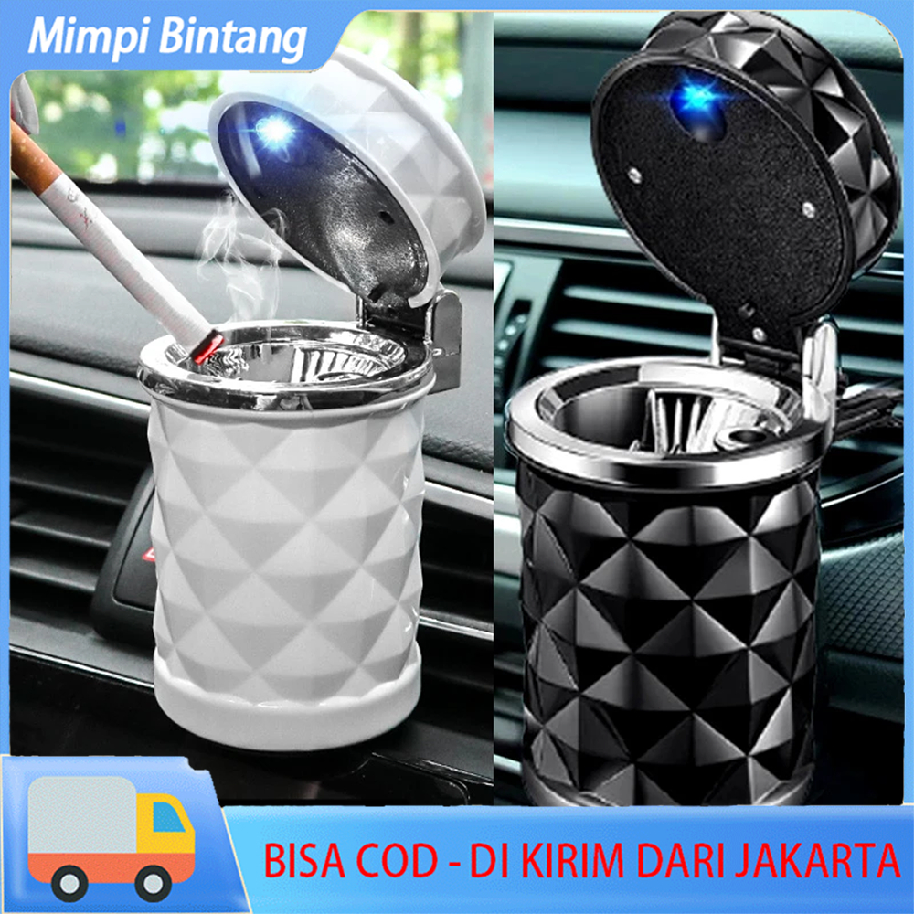 Jual Asbak Mobil Universal dengan Lampu LED, Baki Abu Logam Paduan ...