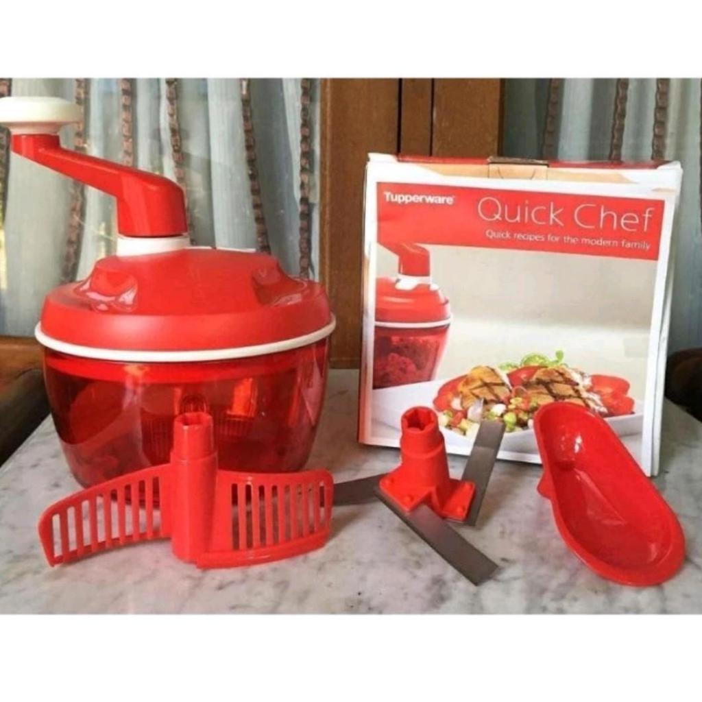 Jual QUICK CHEF TUPPERWARE BLENDER / MIXER MANUAL TANPA LISTRIK ...