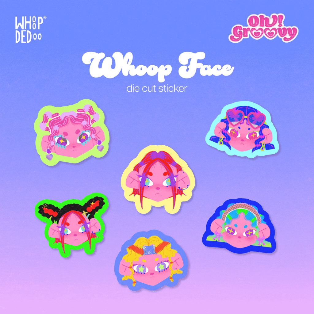 Jual Sticker – Whoop Face by WhoopDeDoo | Shopee Indonesia