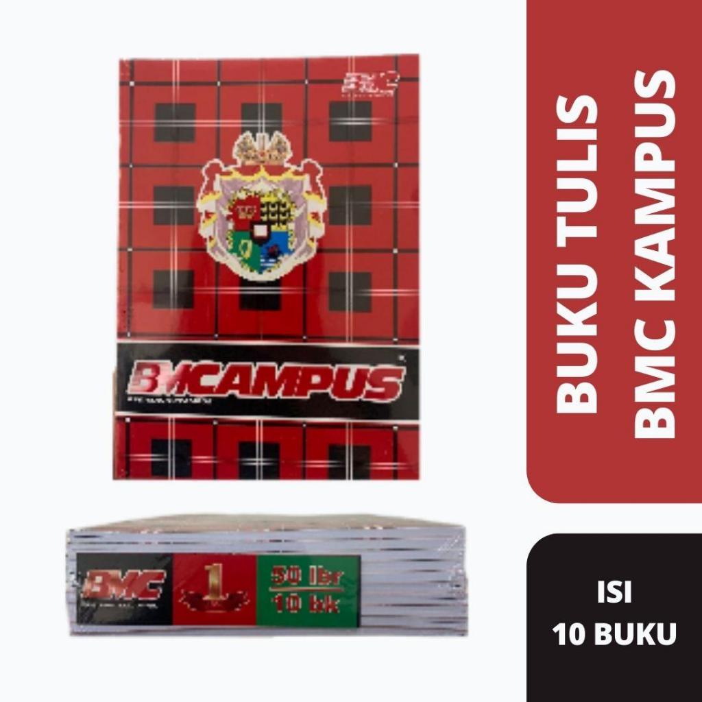 Jual BUKU TULIS BMC KAMPUS ISI 50 LEMBAR (1 PAK ISI 10 BUKU) | Shopee ...